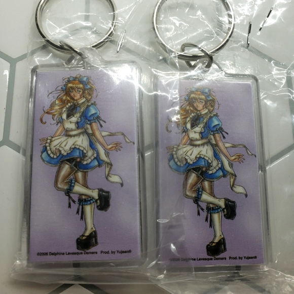 Hot Topic | Accessories | Alice In Badlands Keychain Set Of Two | Poshmark